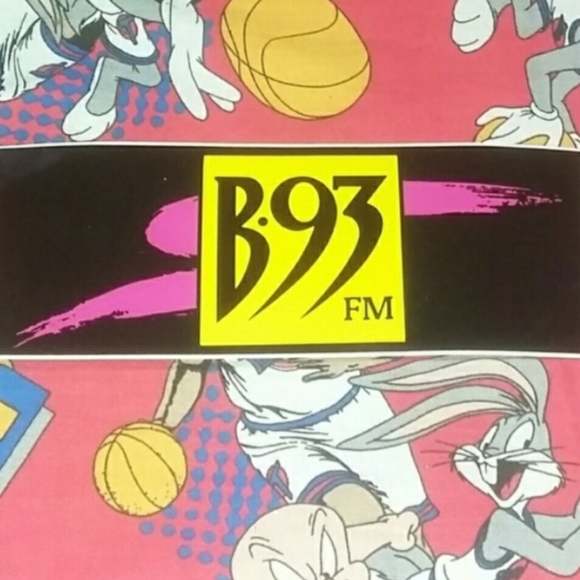 Vintage | Other | 988 Texas B93 Fm Radio Station Bumper Sticker 8s ...